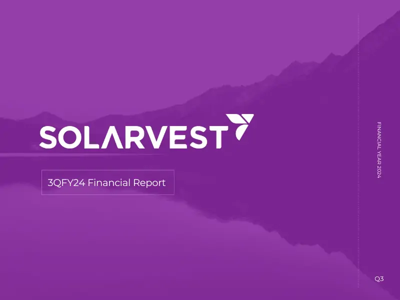 Solarvest Newsroom - Discover The Latest Happenings